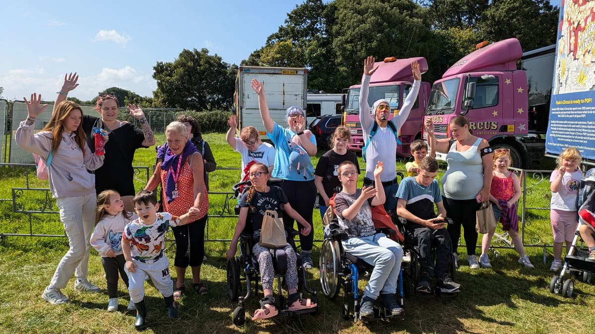Disabled children enjoy a trip to the circus | voicenewspapers.co.uk